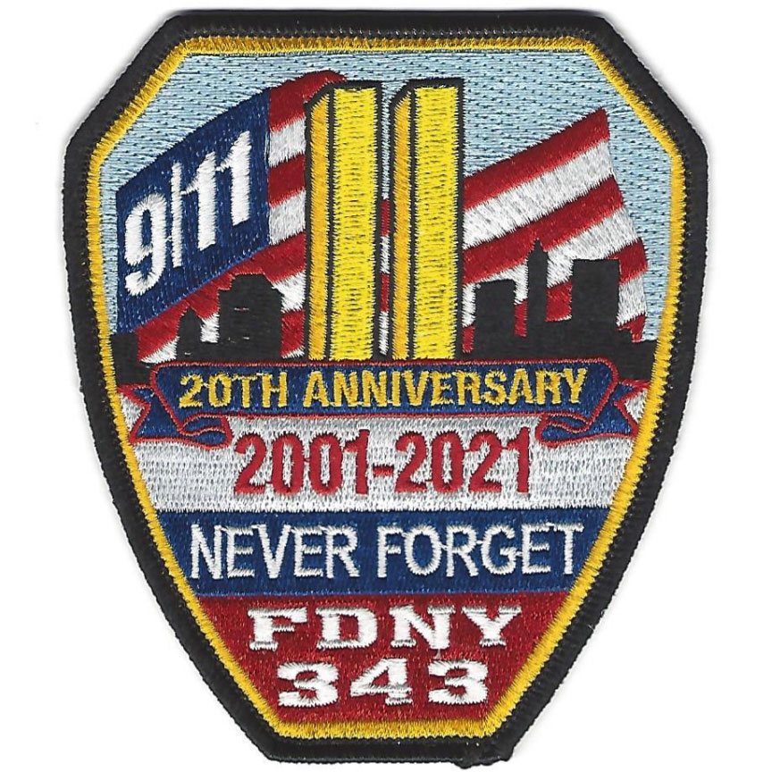 Fdny Ems 20th Anniversary Decal Fdny Shop